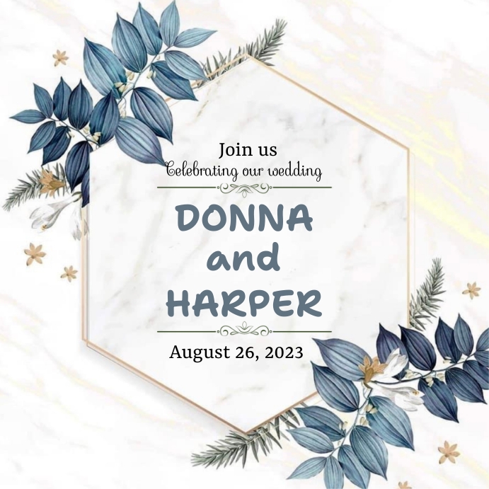 Wedding Invitation Template | PosterMyWall