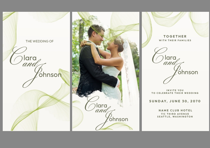 Wedding Invitation Design Template | PosterMyWall