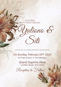 Wedding Invitation Template | PosterMyWall