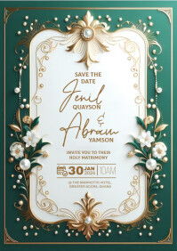 Wedding Invitation Template | PosterMyWall