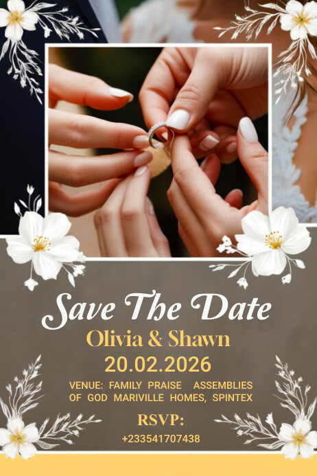 Wedding Invitation Ithempulethi | PosterMyWall