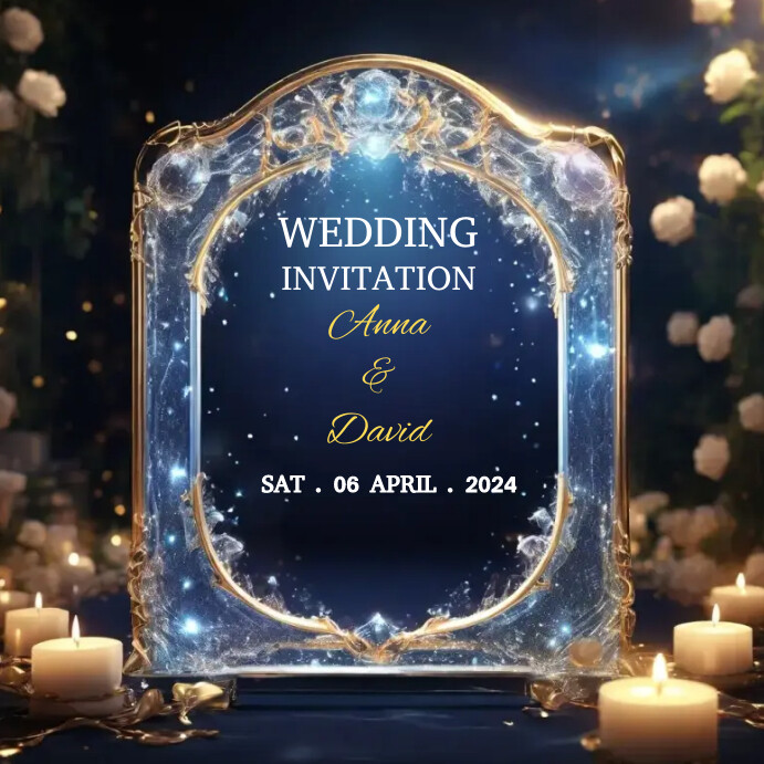 Wedding invitation Template | PosterMyWall