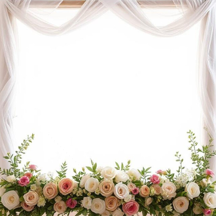 Wedding invitation frame design template | PosterMyWall