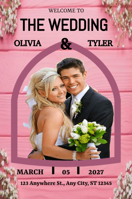 Wedding Invitation poster Template | PosterMyWall