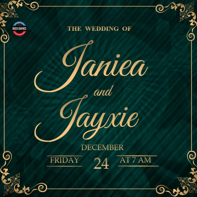 Wedding Invitation Template | PosterMyWall