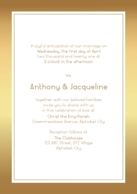 Wedding Invitation Template | PosterMyWall