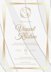 Wedding Invitation Template | PosterMyWall