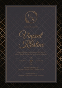 Wedding Invitation Template | PosterMyWall