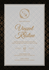 Wedding Invitation Template | PosterMyWall
