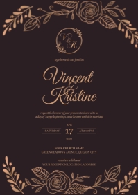 Wedding Invitation Template | PosterMyWall