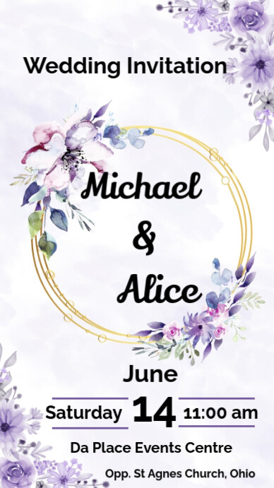 Mobile wedding invitation templates | Beachweddingtips.com