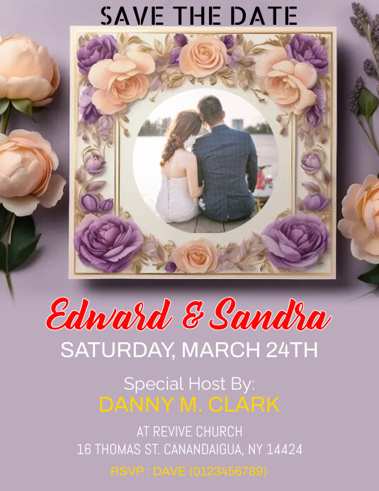 Wedding Invitation Wedding Ceremony Template | PosterMyWall