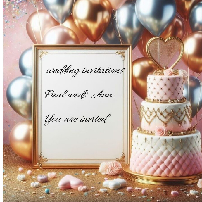 Wedding invitations Template | PosterMyWall