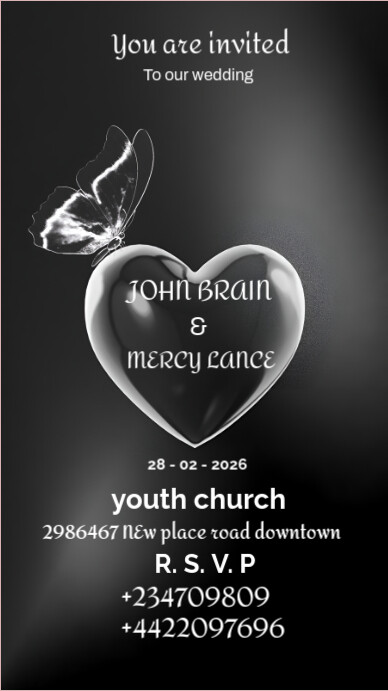 Wedding invitations Template | PosterMyWall