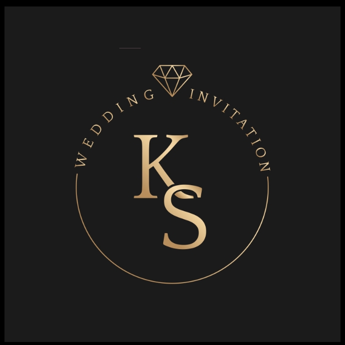 Wedding invitations poster design template | PosterMyWall