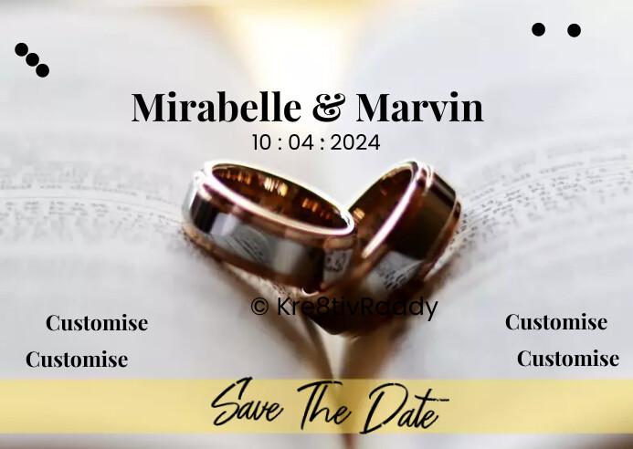 Wedding IV. Template | PosterMyWall