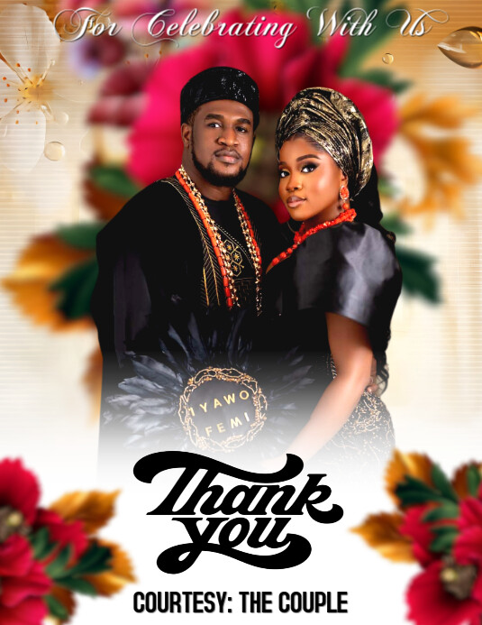 Copy of Wedding Jotter back cover design | PosterMyWall