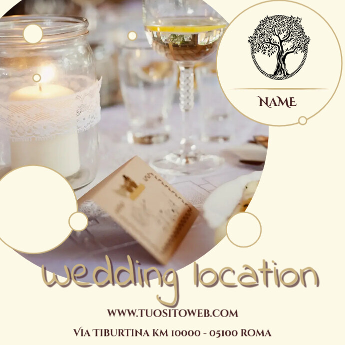 wedding location Template | PosterMyWall