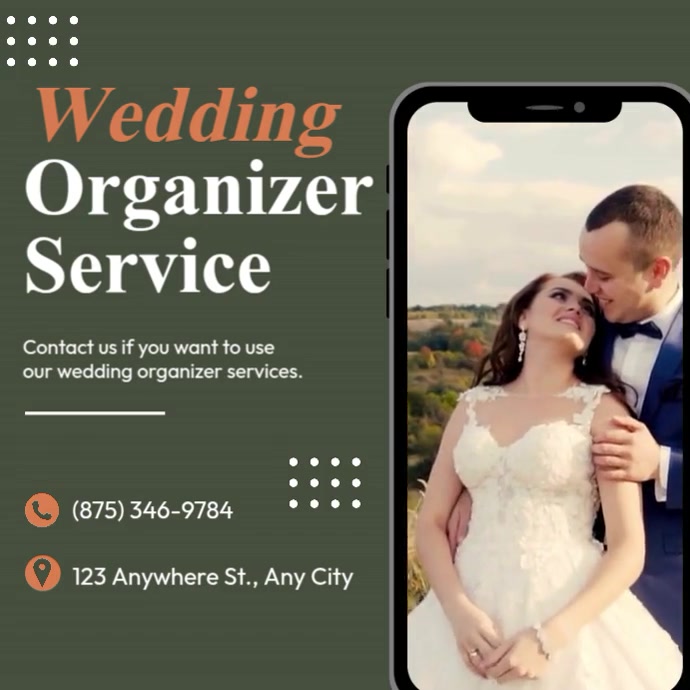 Wedding Organizer Ads Template | PosterMyWall