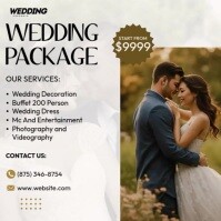 Wedding Organizer Ads Template | PosterMyWall