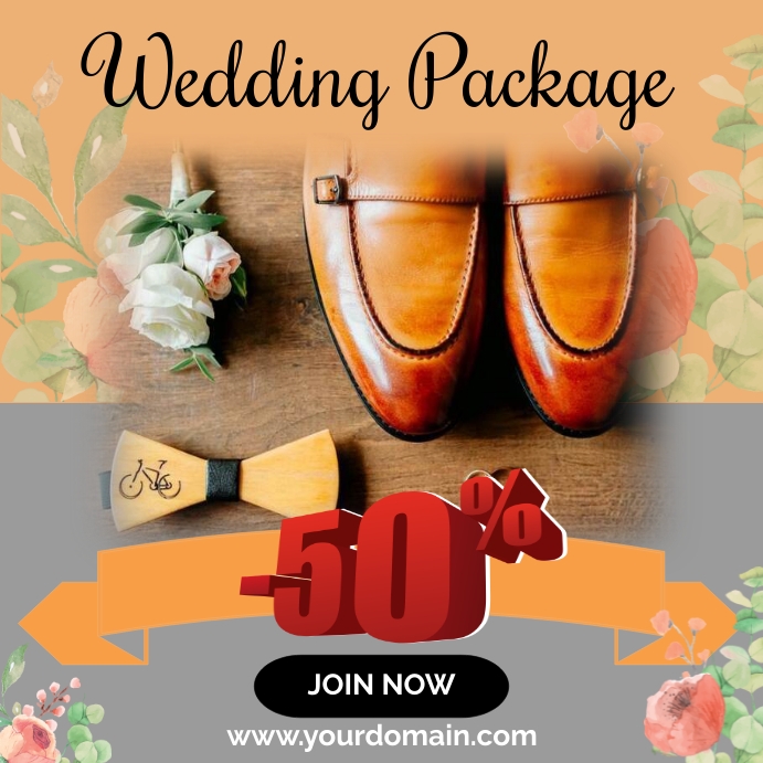 Wedding Package Templat | PosterMyWall