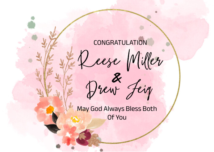 Wedding Party Ceremony Card Template | PosterMyWall