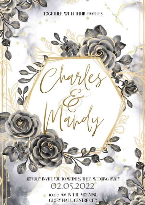 Wedding PARTY INVITE Invitation Template | PosterMyWall