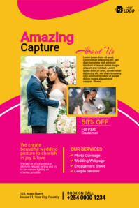 Wedding Photography Poster Template | PosterMyWall