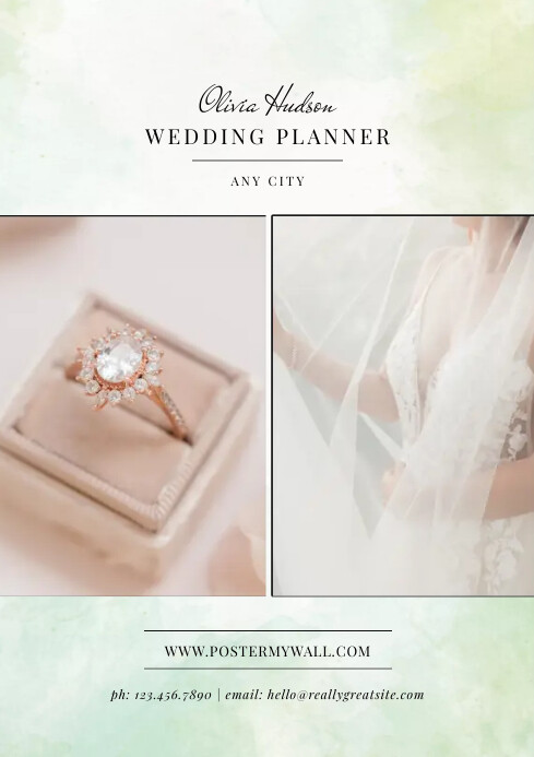Wedding Planner Cover Template | PosterMyWall