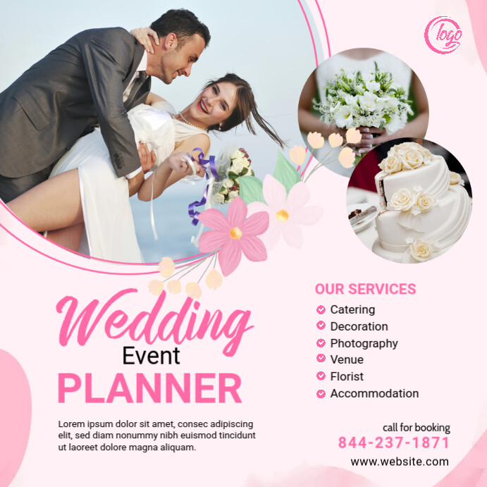 Wedding Planner Service Banner Template PosterMyWall wedding-planner-service-banner-template-postermywall