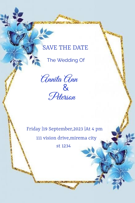 Plantilla de wedding poster | PosterMyWall