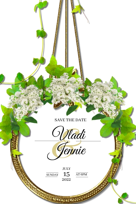 WEDDING POSTER TEMPLATE.E | PosterMyWall