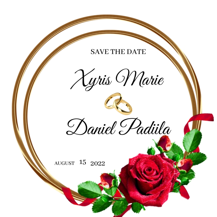 Copy of WEDDING SQUARE TEMPLATE.E | PosterMyWall