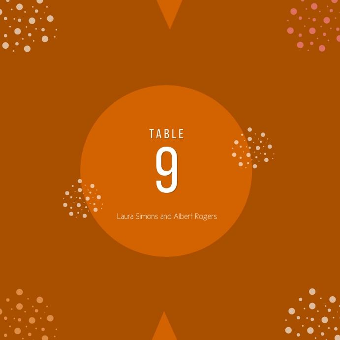 wedding table card Template | PosterMyWall