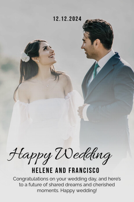 Plantilla de Wedding Template | PosterMyWall