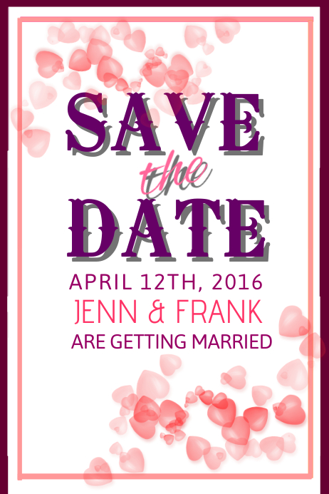 WEDDNG Template | PosterMyWall