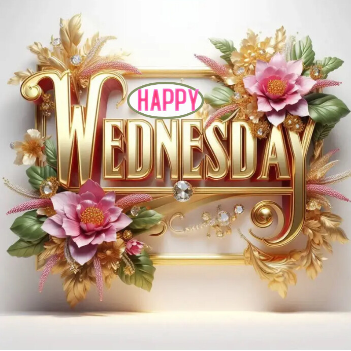 WEDNESDAY GREETING Template | PosterMyWall