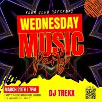 Wednesday Night Party Template | PosterMyWall