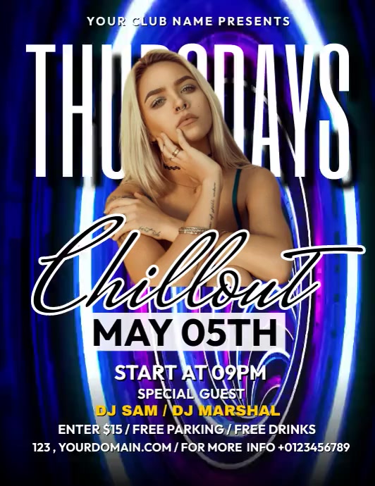 WEDNESDAY PARTY NIGHT (2) Template | PosterMyWall