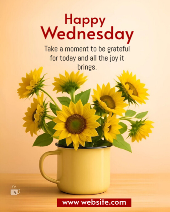 Wednesday Quote Template | PosterMyWall