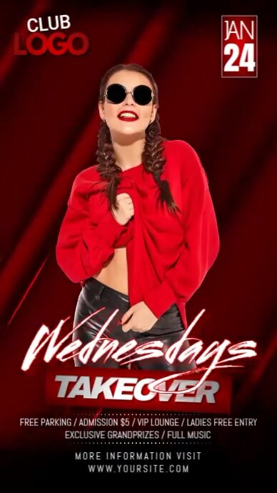 Wednesday Takeover Template | PosterMyWall