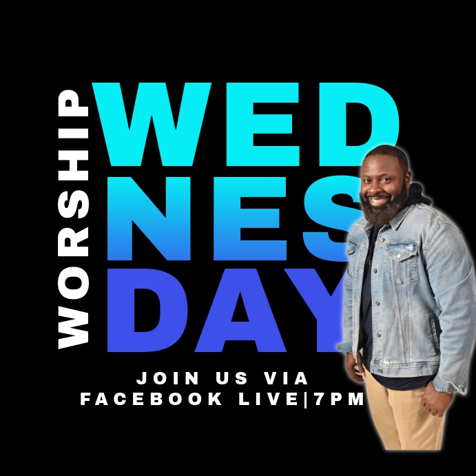 Wednesday worship Template | PosterMyWall