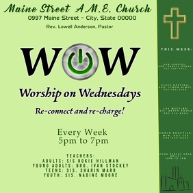 Ash Wednesday Church Worship Service Flyer Template | PosterMyWall