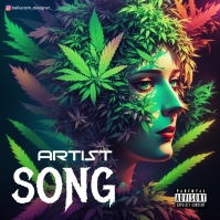 weed cover art by belkacem designer Template | PosterMyWall