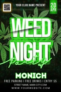 Weeds Party Poster Template | PosterMyWall