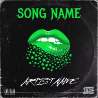 weed space artwork cover art Template | PosterMyWall