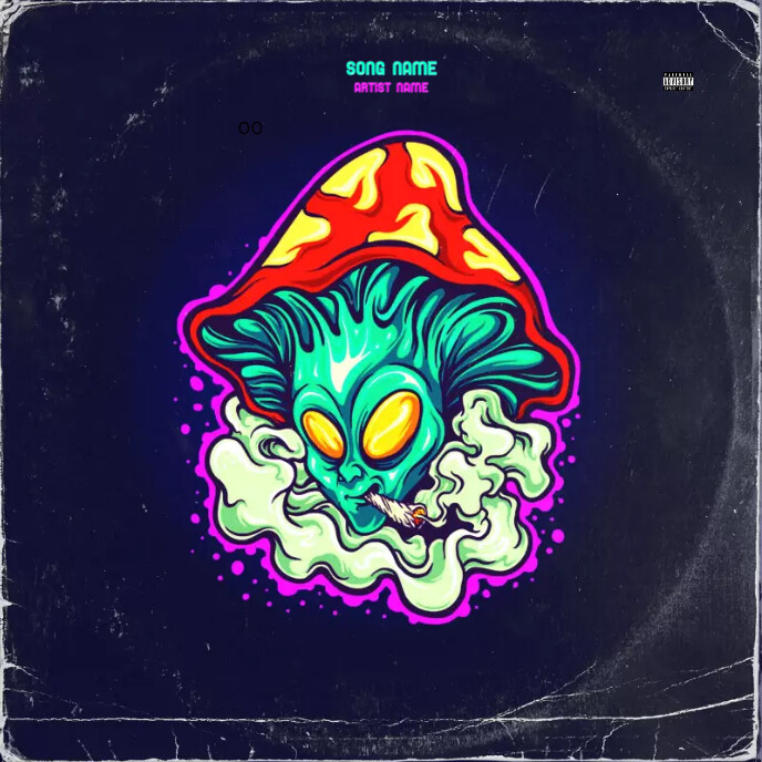 Copy of weed space artwork cover art | PosterMyWall