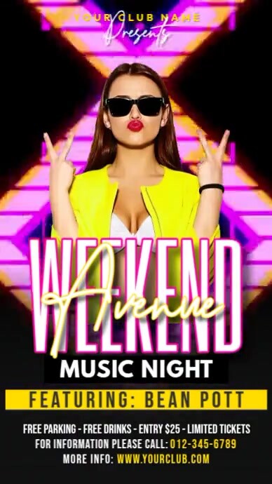 Copy of Weekend Avenue | PosterMyWall