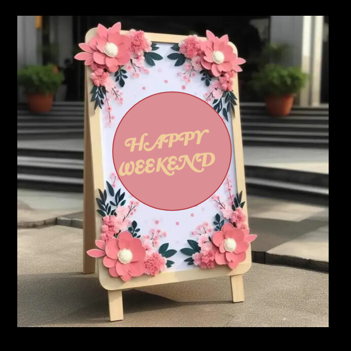 Plantilla de Weekend | PosterMyWall