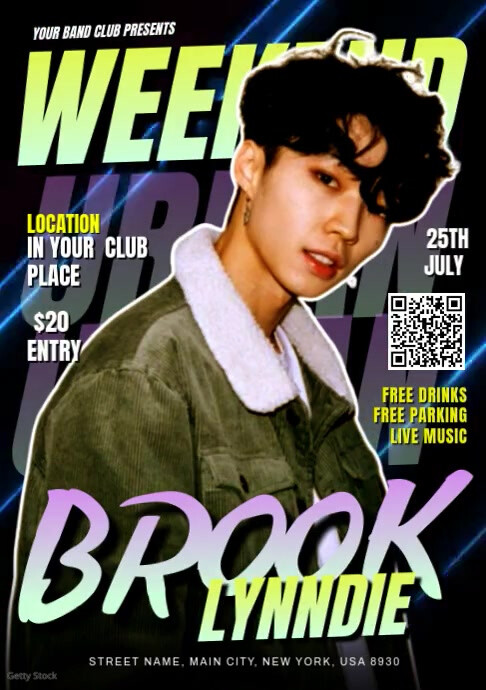 Weekend Dj Night Template | PosterMyWall